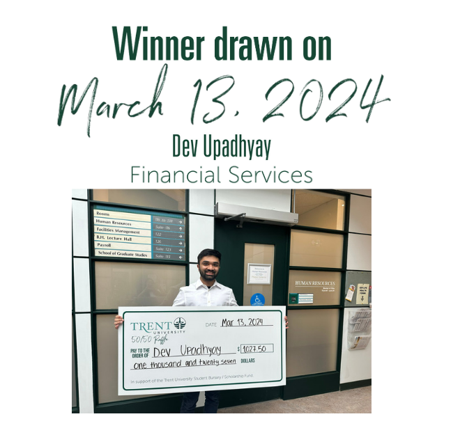 Employee Raffle 2023-2024 - Human Resources - Trent University